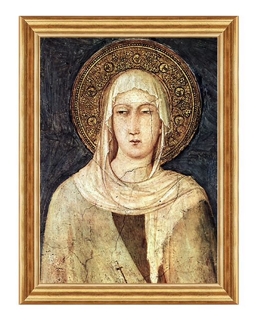 Święta Klara z Asyżu - Obraz religijny Święta Klara z Asyżu - Obraz religijny